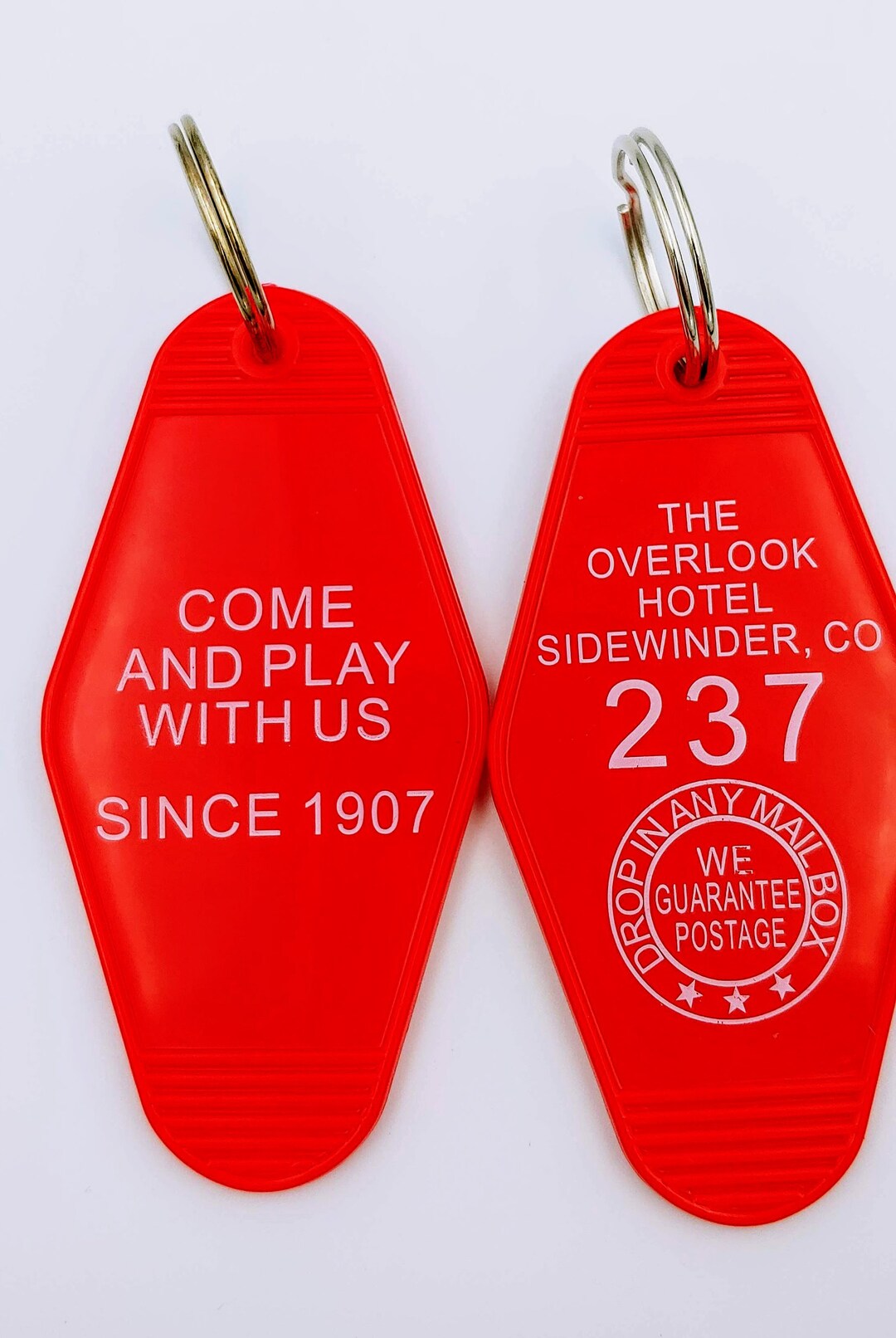 The Shining /'room 237'/OVERLOOK HOTEL KEYCHAIN/ Vintage Inspired Key ...