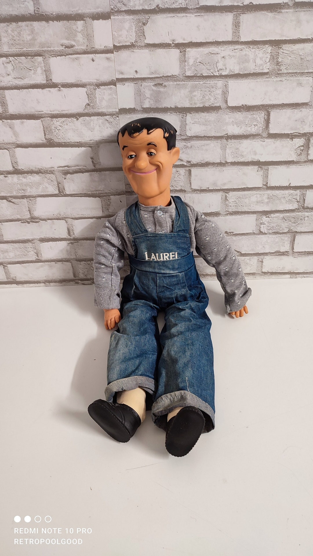 Stan Laurel Movie Stars Doll From 60s Big Size - Etsy