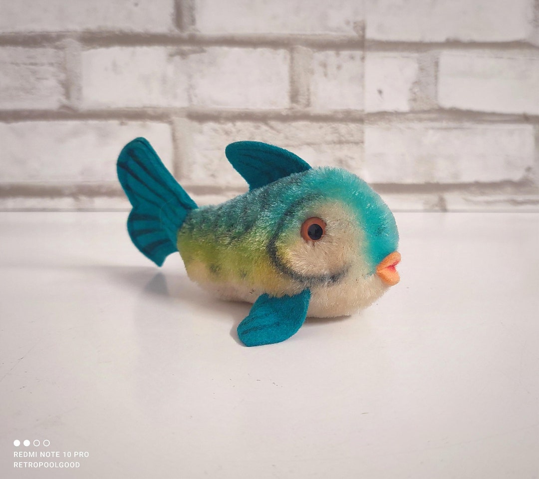 Vintage Steiff Flossy Fish Small Size - Etsy
