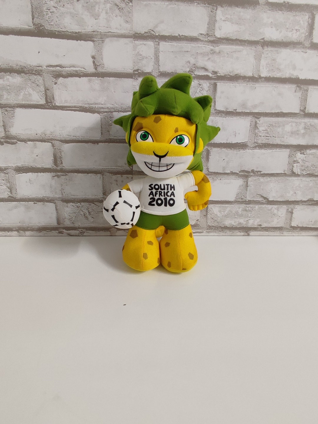 FIFA Worldcup South Africa ZAKUMI Plush Doll Soccer Mascot Toy - Etsy