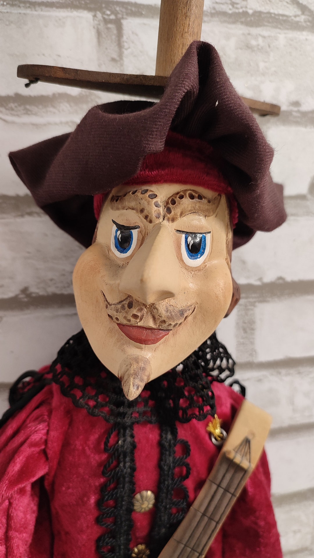 Bard Wooden Puppet Bard Marionette hand Made Bard Bard - Etsy