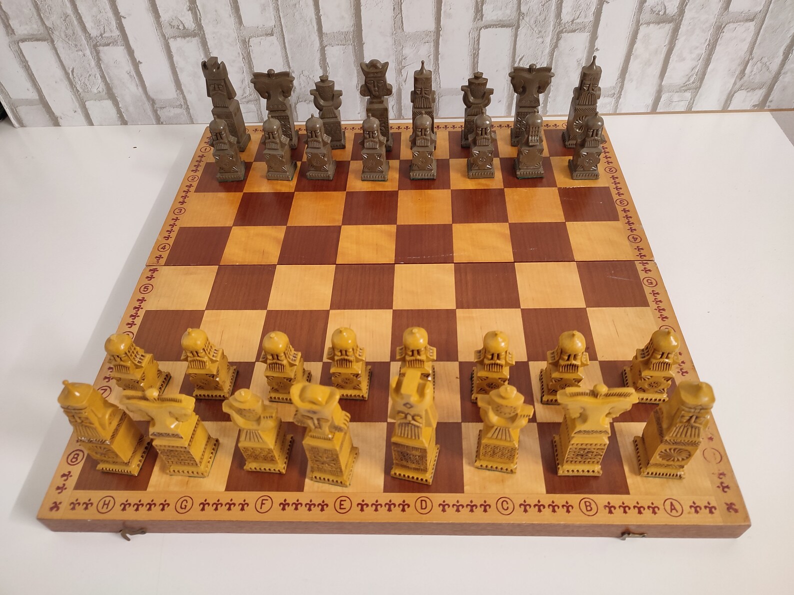Chess Medieval Set, Russian Board Games, Chess Soviet Chess, Bakelite ...