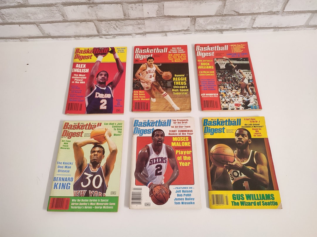 Basketball Magazines , Basketball 1982-1983 ,vintage Sports Magazines ...