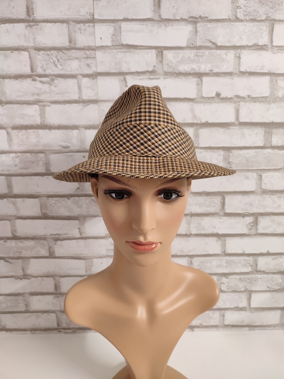 Vtg United Hatters Cap & Millinery Workers Union Faux Fur Hat Feather ...