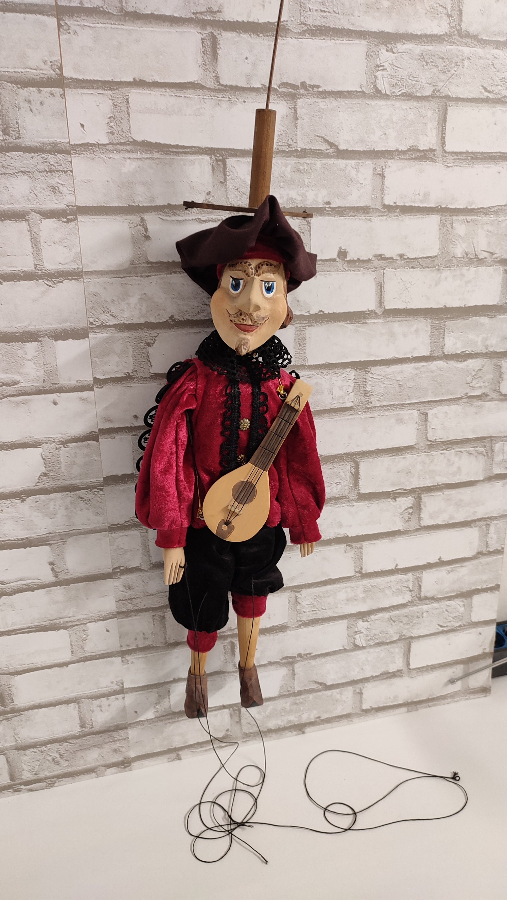 Bard Wooden Puppet Bard Marionette hand Made Bard Bard - Etsy