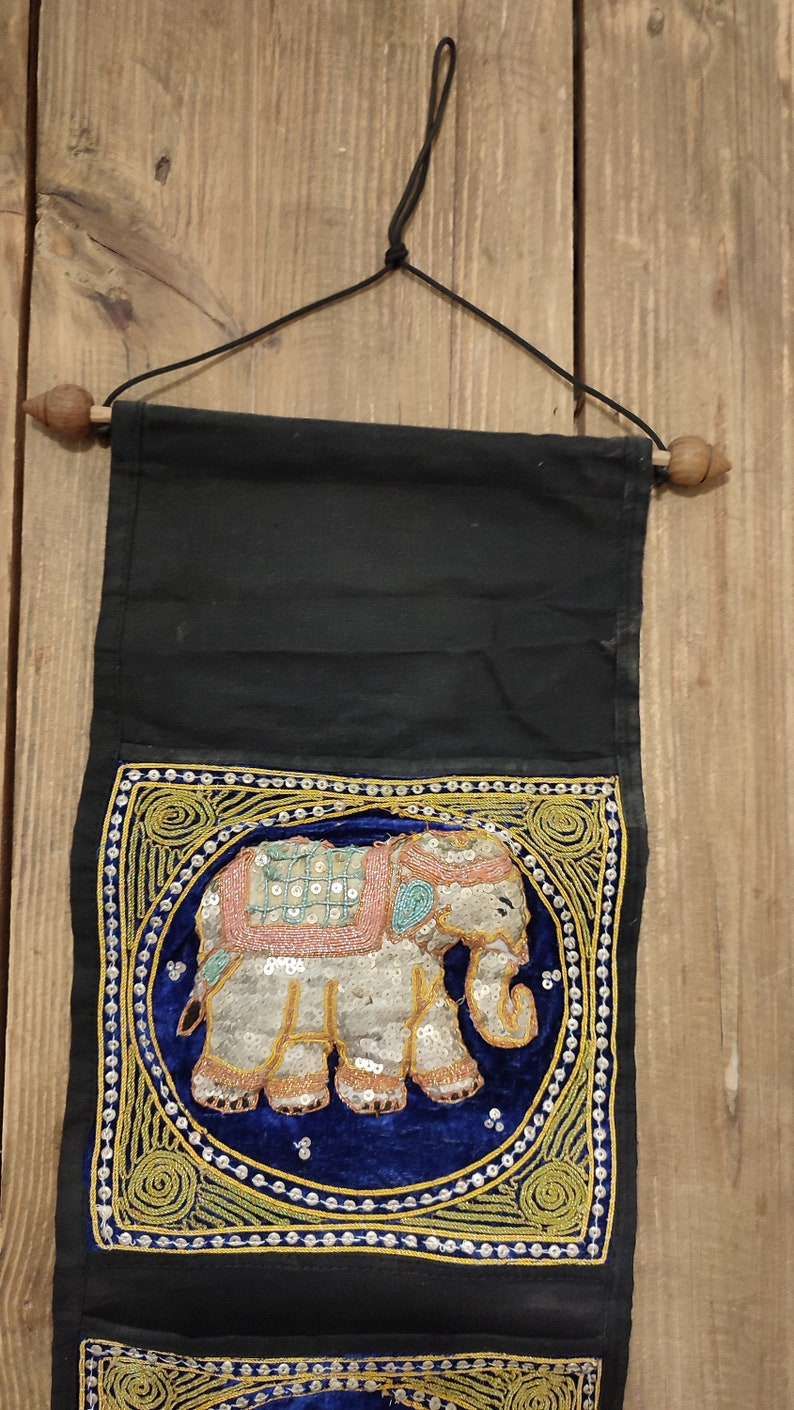 Burmese Antique Kalaga Tapestry From Burma - Etsy