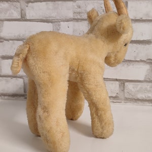 Steiff Vintage Mohair Zicky Goat ,sheep, Stuffed Animal Medium Size - Etsy