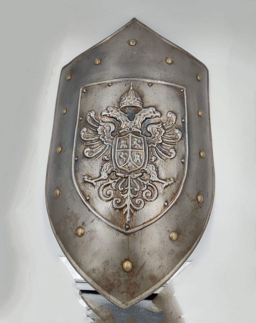 Medieval Double Headed Eagle Shield, Toledo Shield Decorative Shield ...