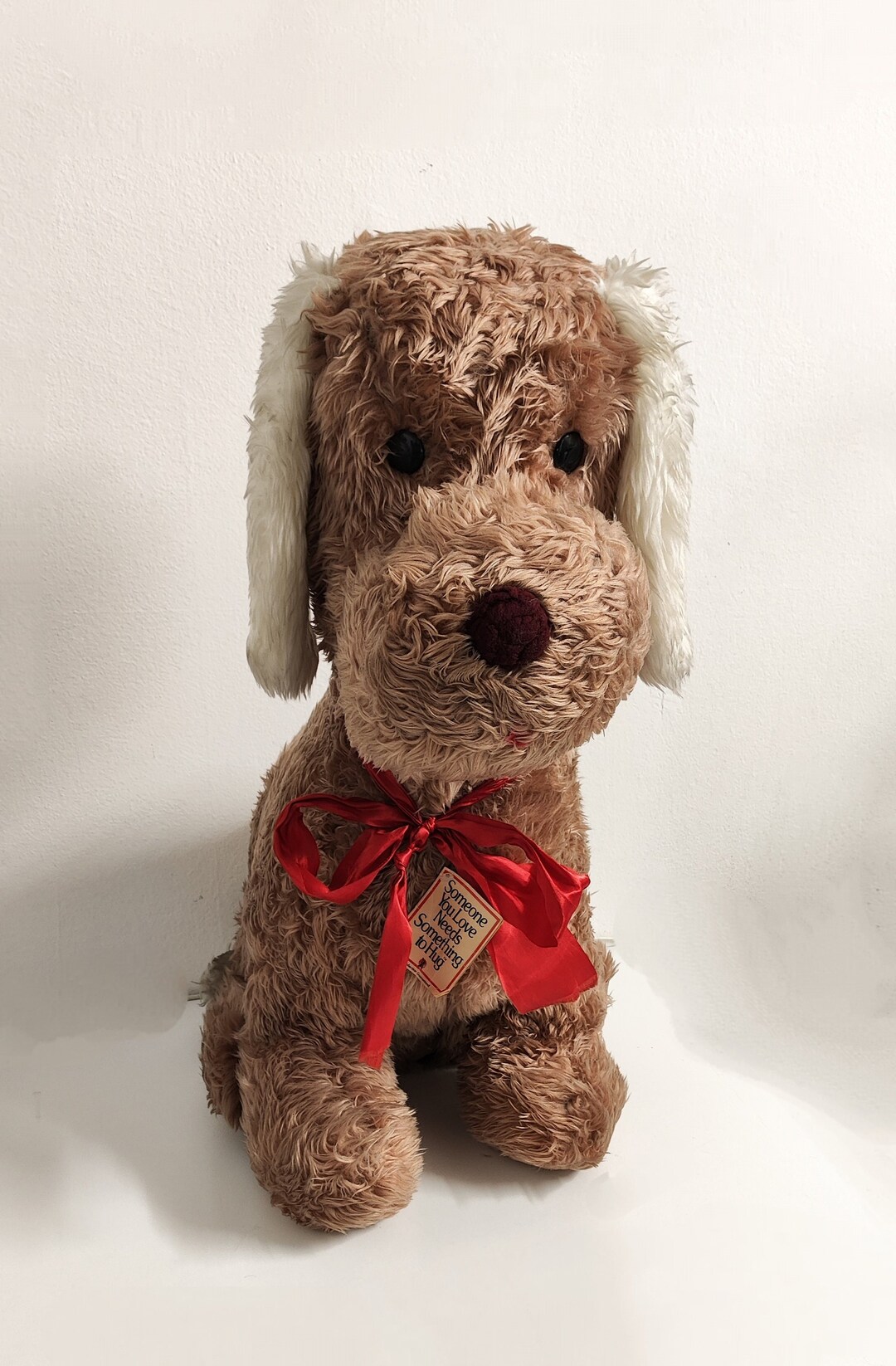 Vintage Rushton Huge Stuffed Animal Dog Toy, Huge Rushton Company Dog ...
