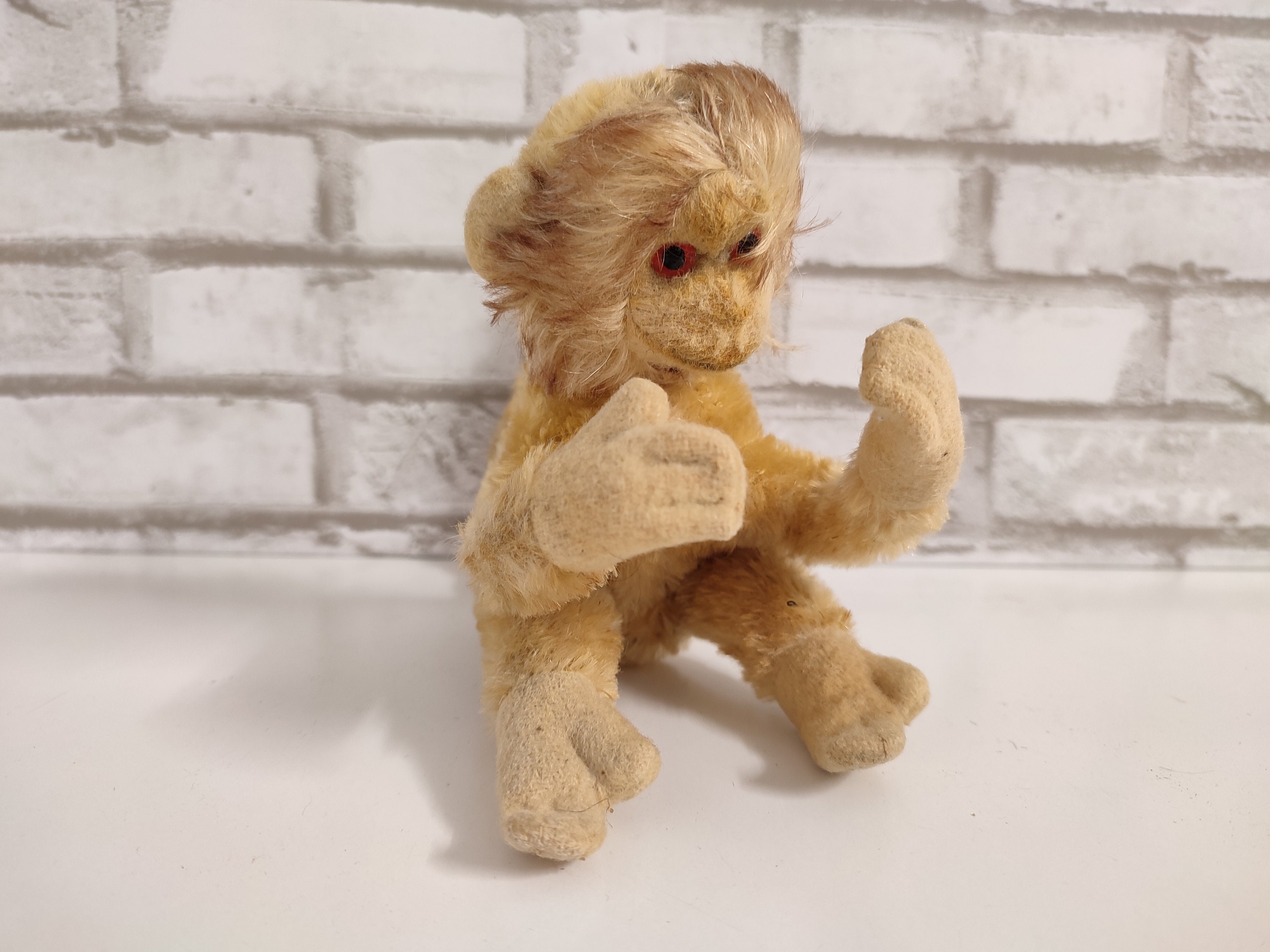 STEIFF Monkey Coco 15cm Straw Stuffed Animal - Etsy