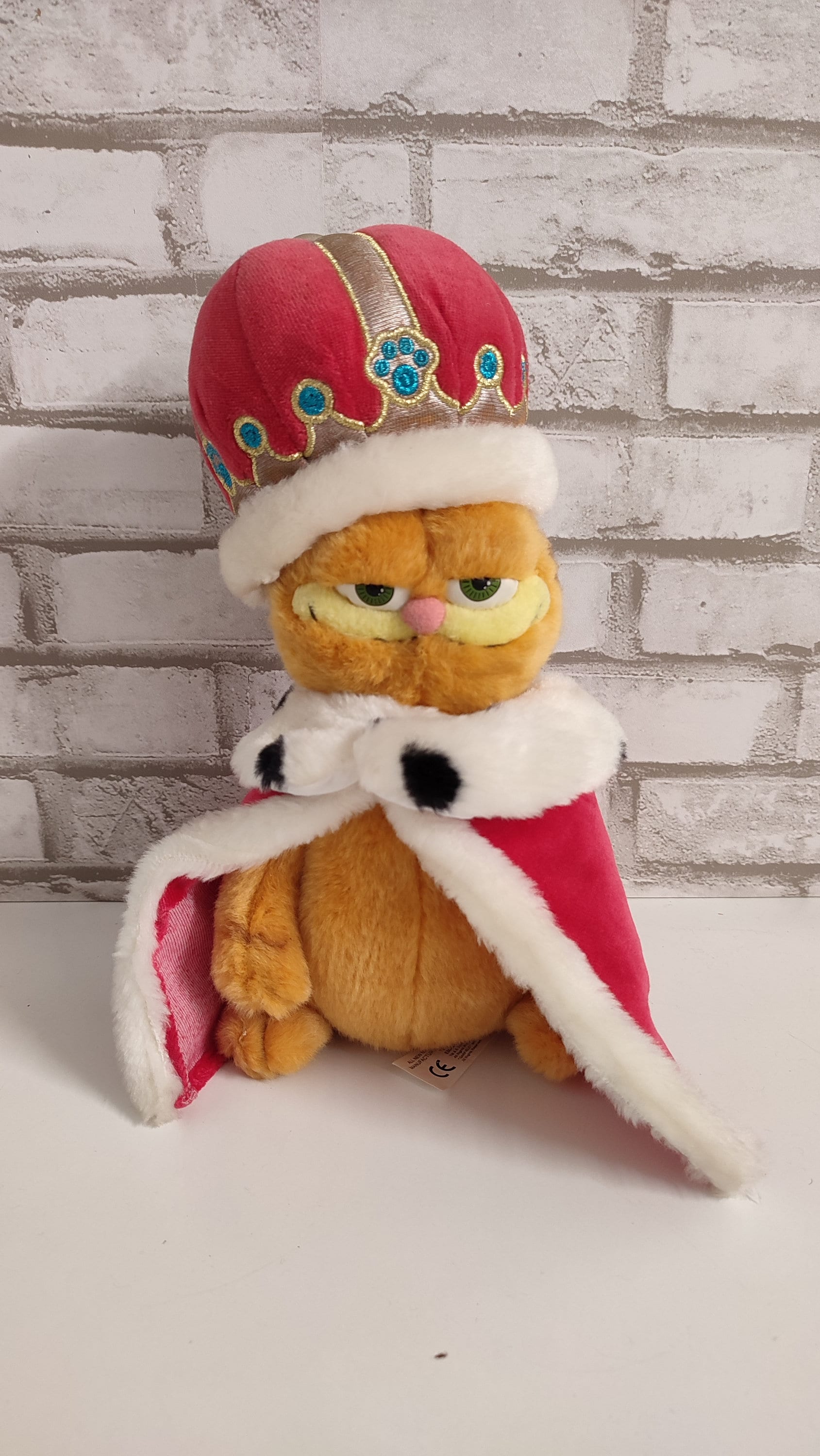 Garfield majesty King Garfield Plush Toy TV - Etsy
