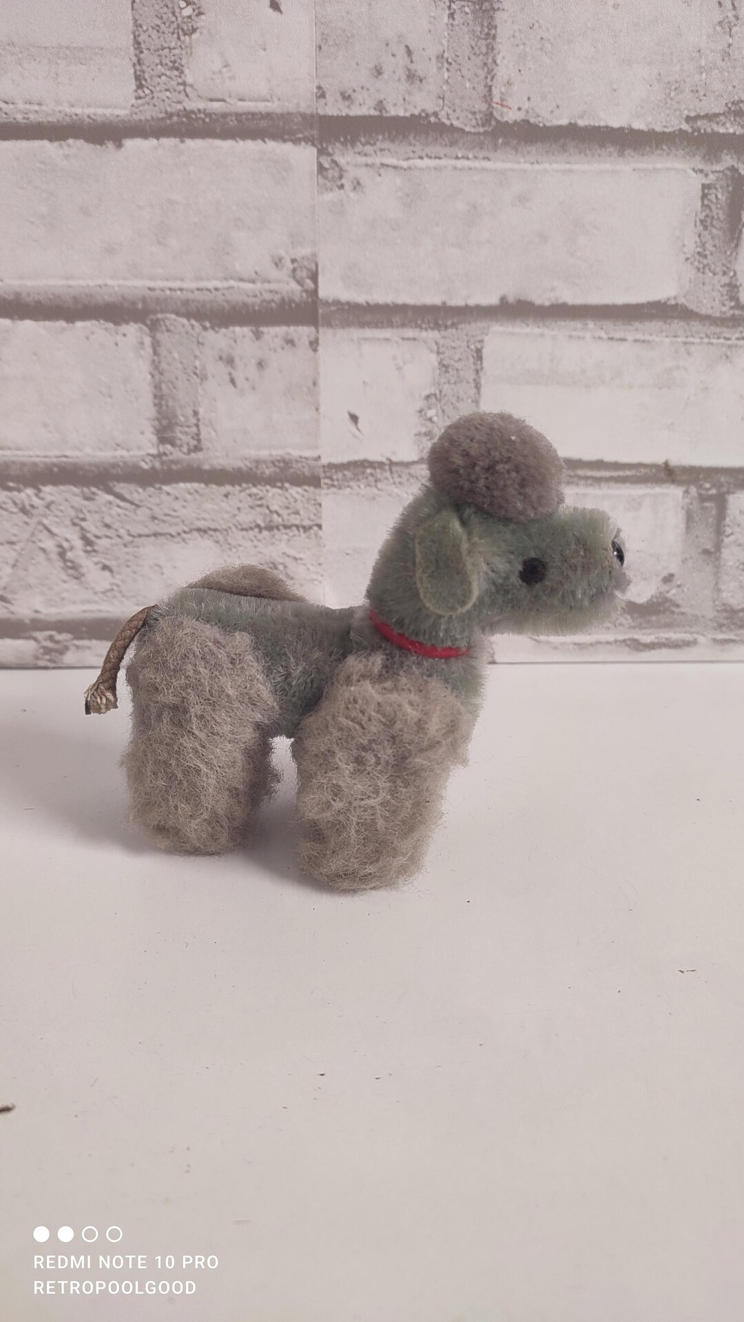 Steiff Snobby Grey Poodle Dog 1960s Wool and Mohair Plush - Etsy