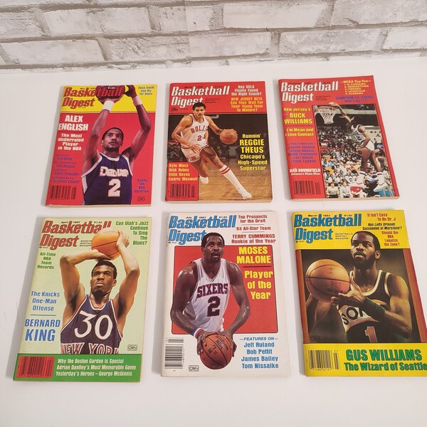 Basketball Magazine - Etsy
