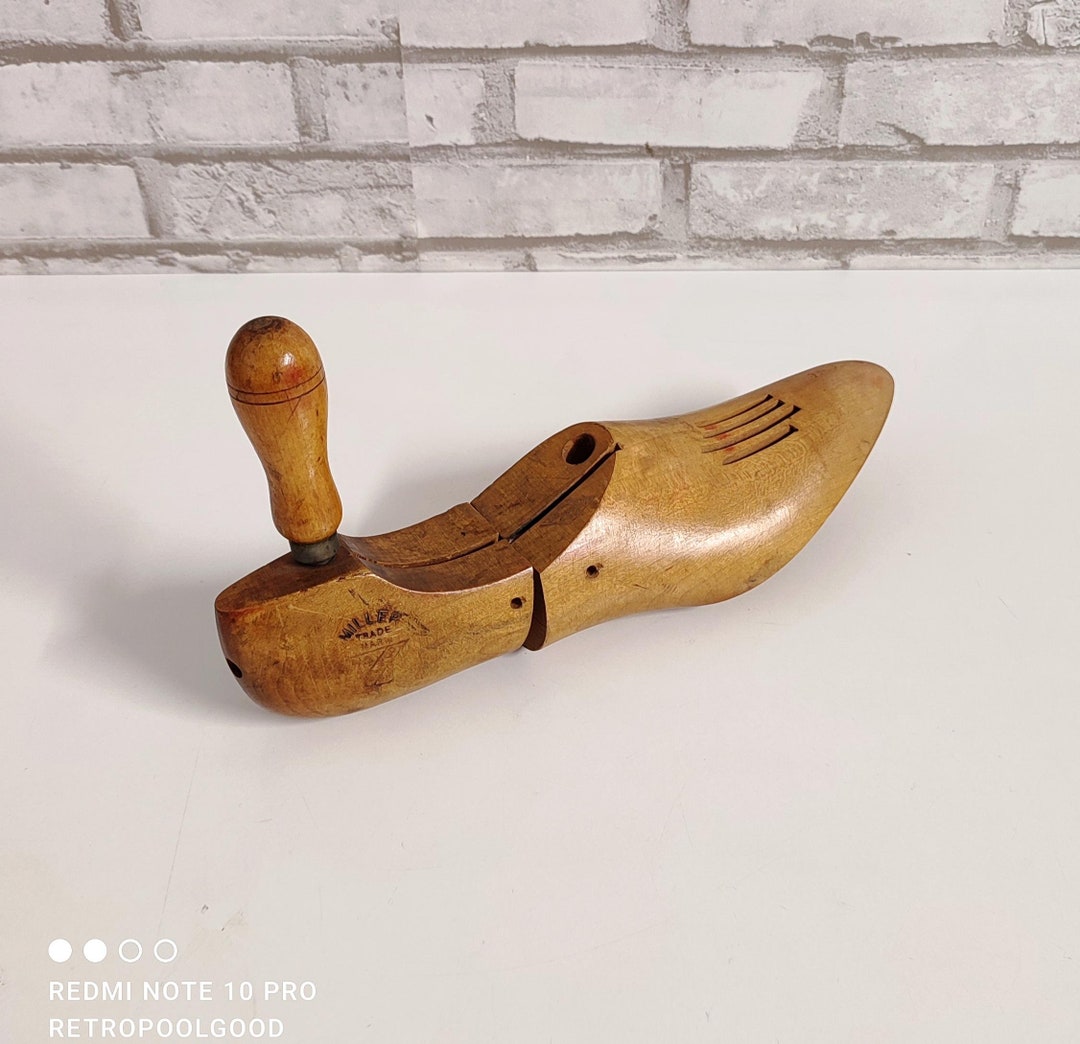 Vintage Miller Trademark Cobbler’s Mold, Shoe Stretcher or Shaper From ...