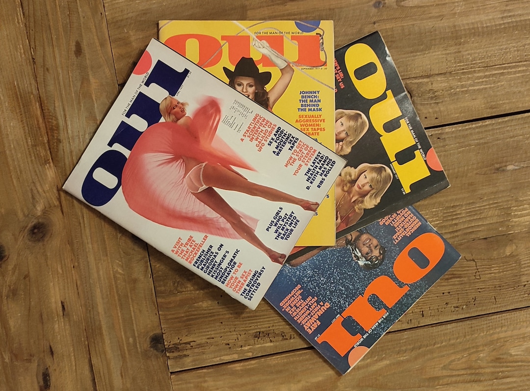 Vintage Magazine, OUI Magazines 1977 (4items) - Etsy