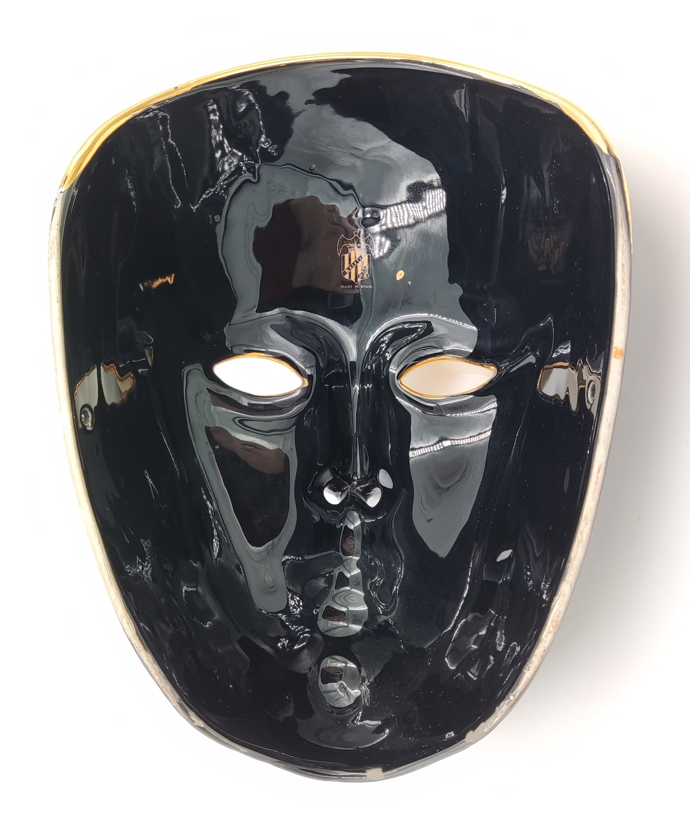 Porcelain Mask Decorative Wall Hanging Collectible Vintage Porcelain ...