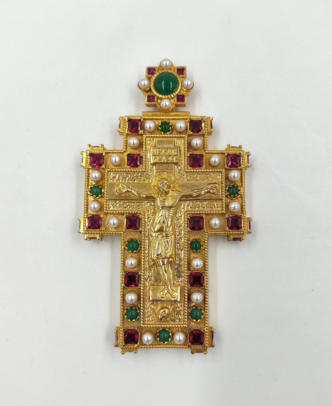 Large Pectoral Priest Cross, Christian Orthodox Large Cross for Priests ...