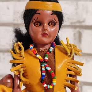 Native Americans Plastic Doll , Carlson Doll , Native Americans Doll ...
