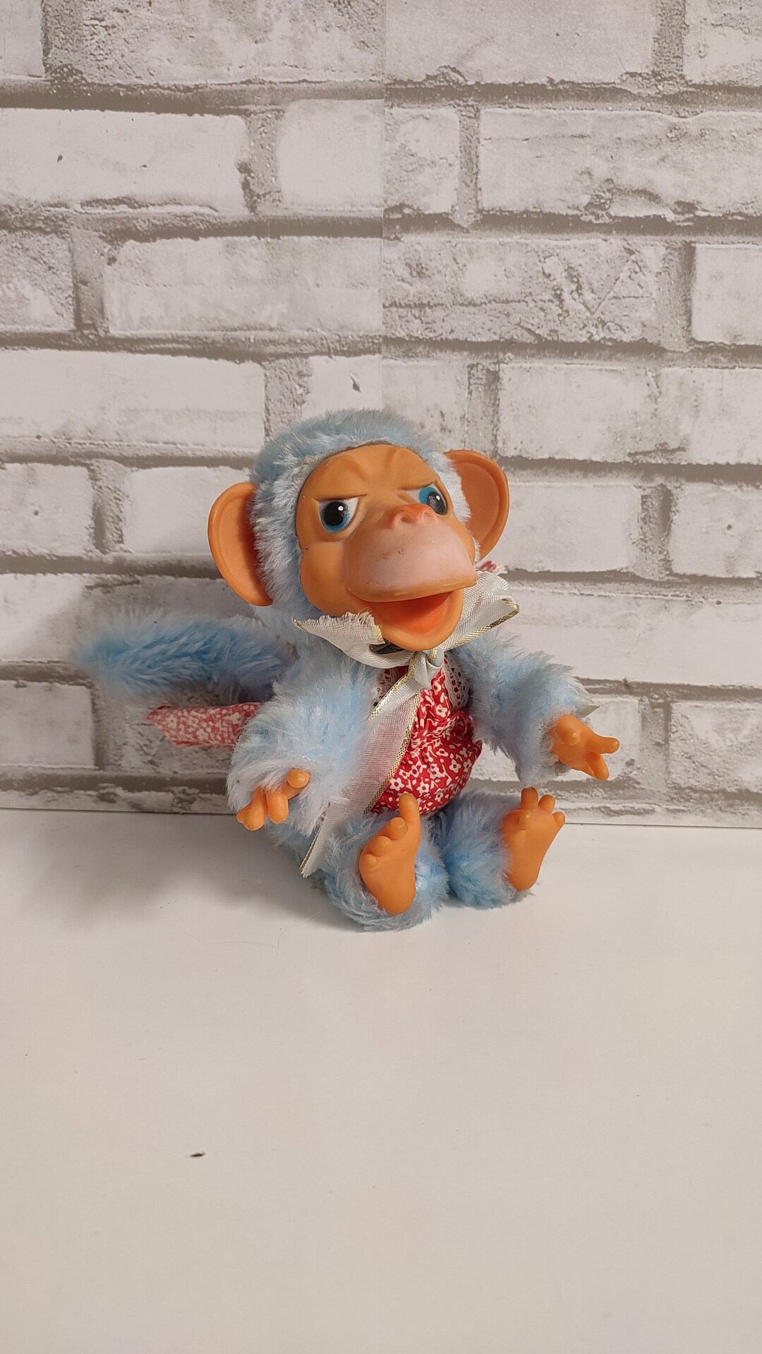 Rubber Face Monkey Gund Doll Stuffed - Etsy