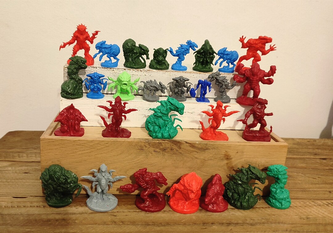 Vintage Figure, Dnd Figure , Vintage Board Game , Alien Figure - Etsy