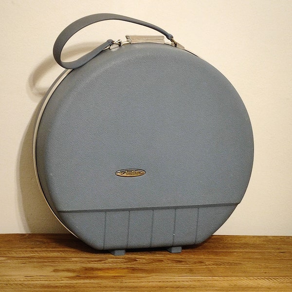 Round Suitcase - Etsy