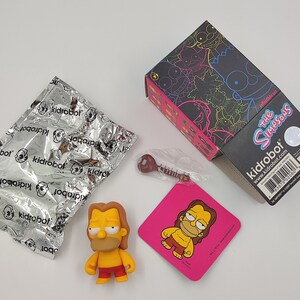 Kidrobot the Simpsons Series 1 Vinyl Figurine, the Simpsons Hippie ...