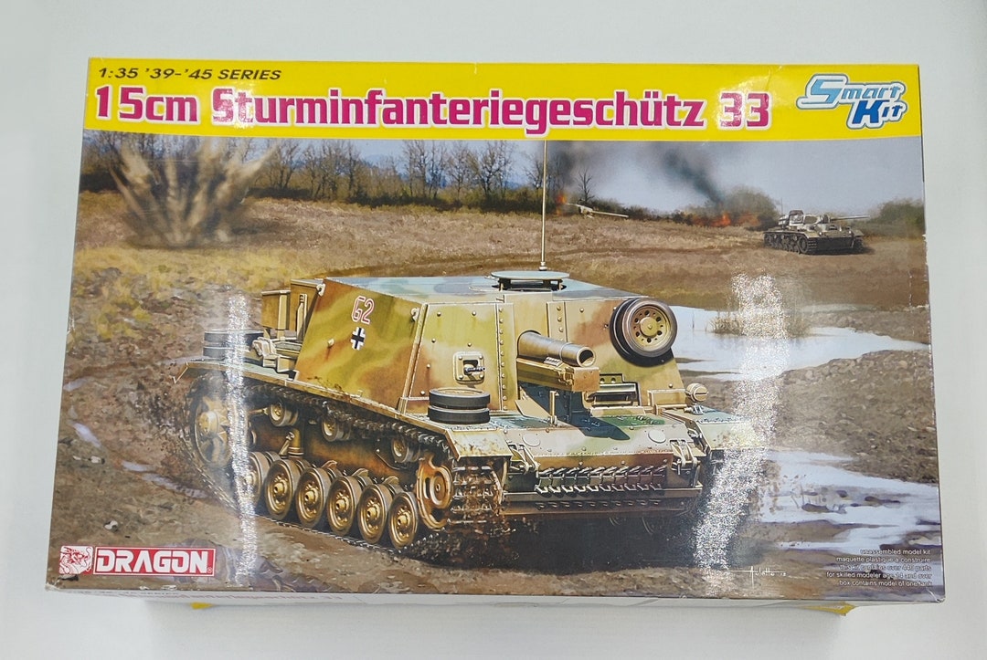 Dragon Models Smart Kit Plastic Model Kit, Scale 1:35 WWII Tank Model ...