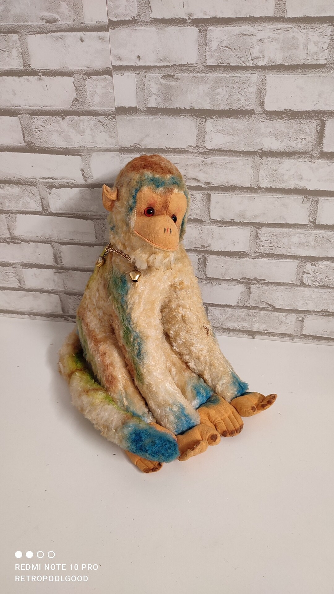 Vintage Stuffed Monkey Toy Animal Straw Stuffed Monkey 1940-1960 - Etsy