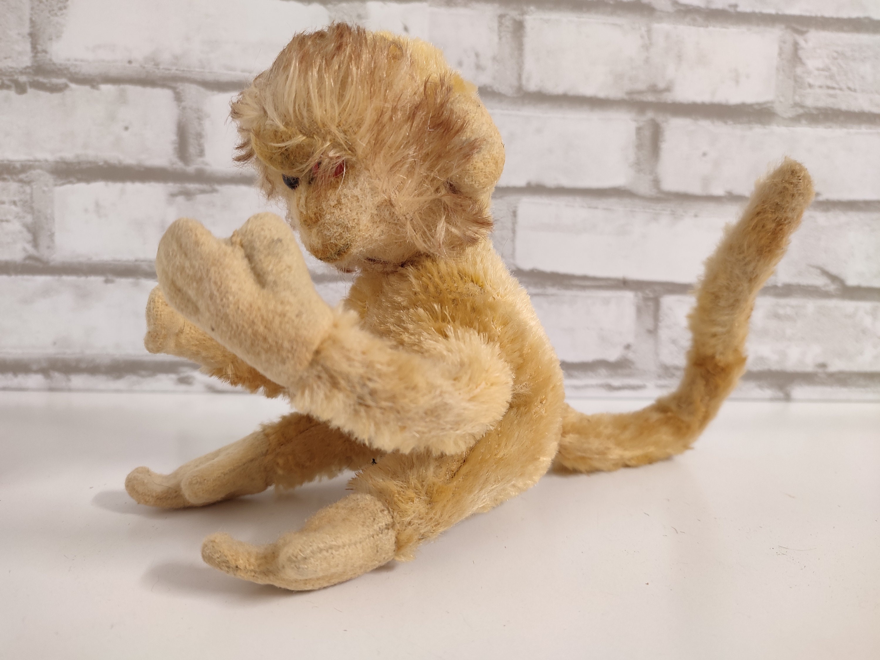 STEIFF Monkey Coco 15cm Straw Stuffed Animal - Etsy