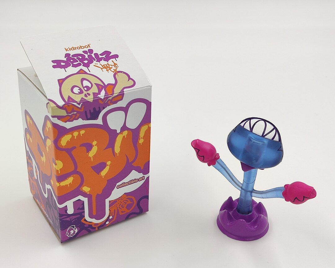 Kidrobot Debilz Mini Figure Series, Kidrobot Debilz Rare Flower, Mist ...