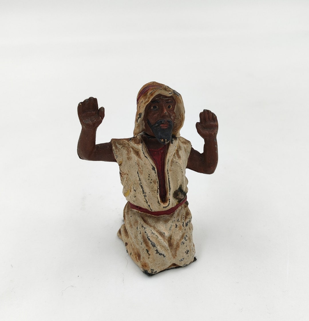 Antique Georg Heyde Arab Muslim Praying Head Nodder Figurine, Cast ...