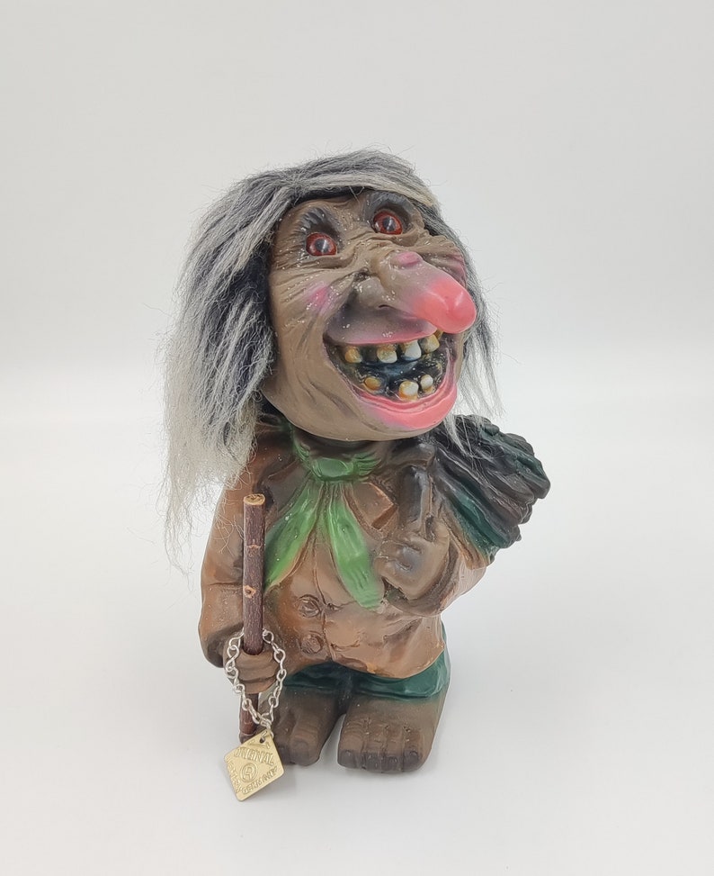 Heico Vintage Bobblehead Troll Witch Made in Germany - Etsy