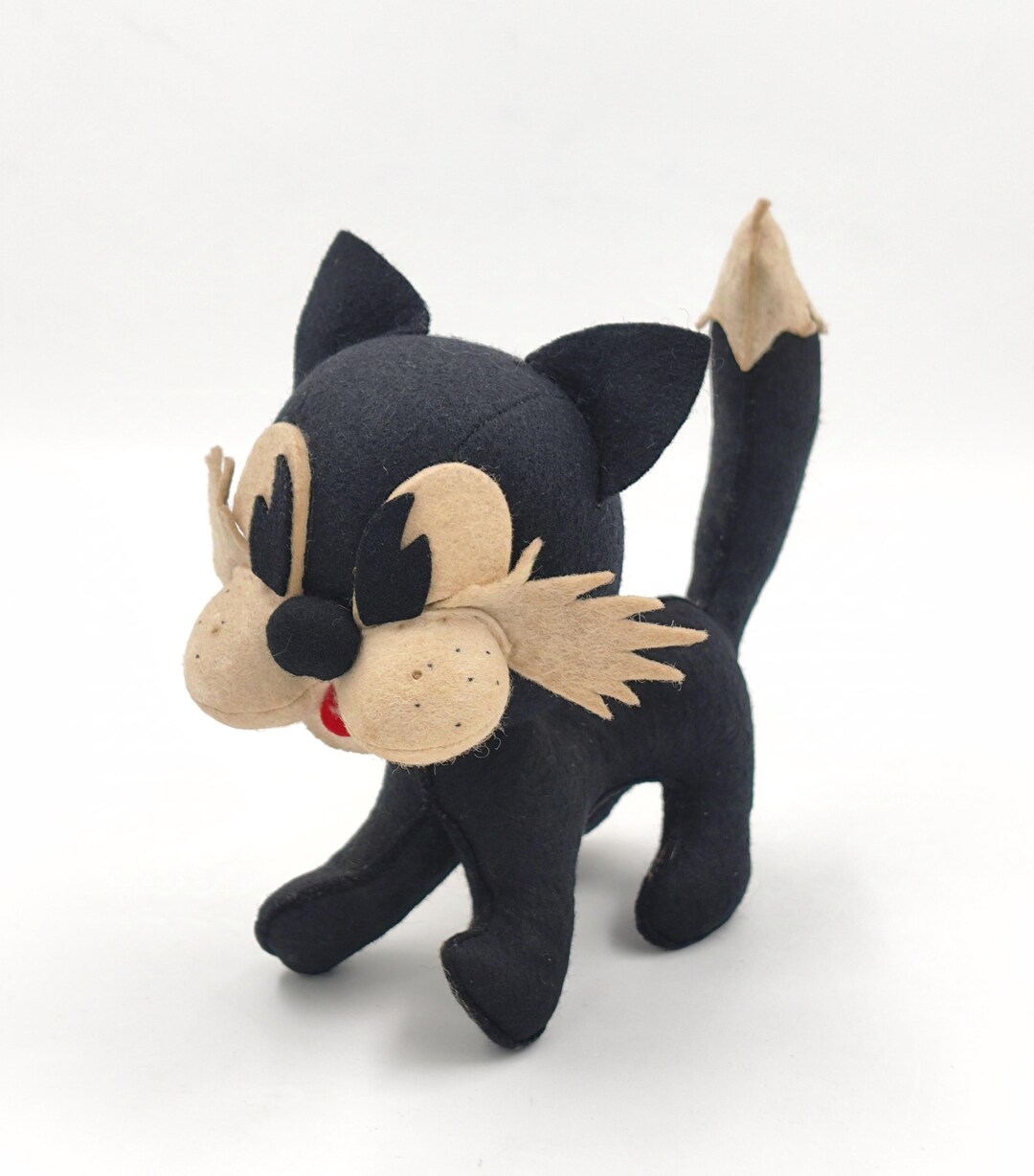 Vintage Plush Stuffed Cat Toy Japan Made, Vintage Collectible Stuffed ...