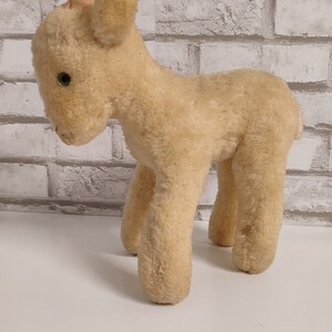 Steiff Vintage Mohair Zicky Goat ,sheep, Stuffed Animal Medium Size - Etsy