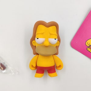Kidrobot the Simpsons Series 1 Vinyl Figurine, the Simpsons Hippie ...