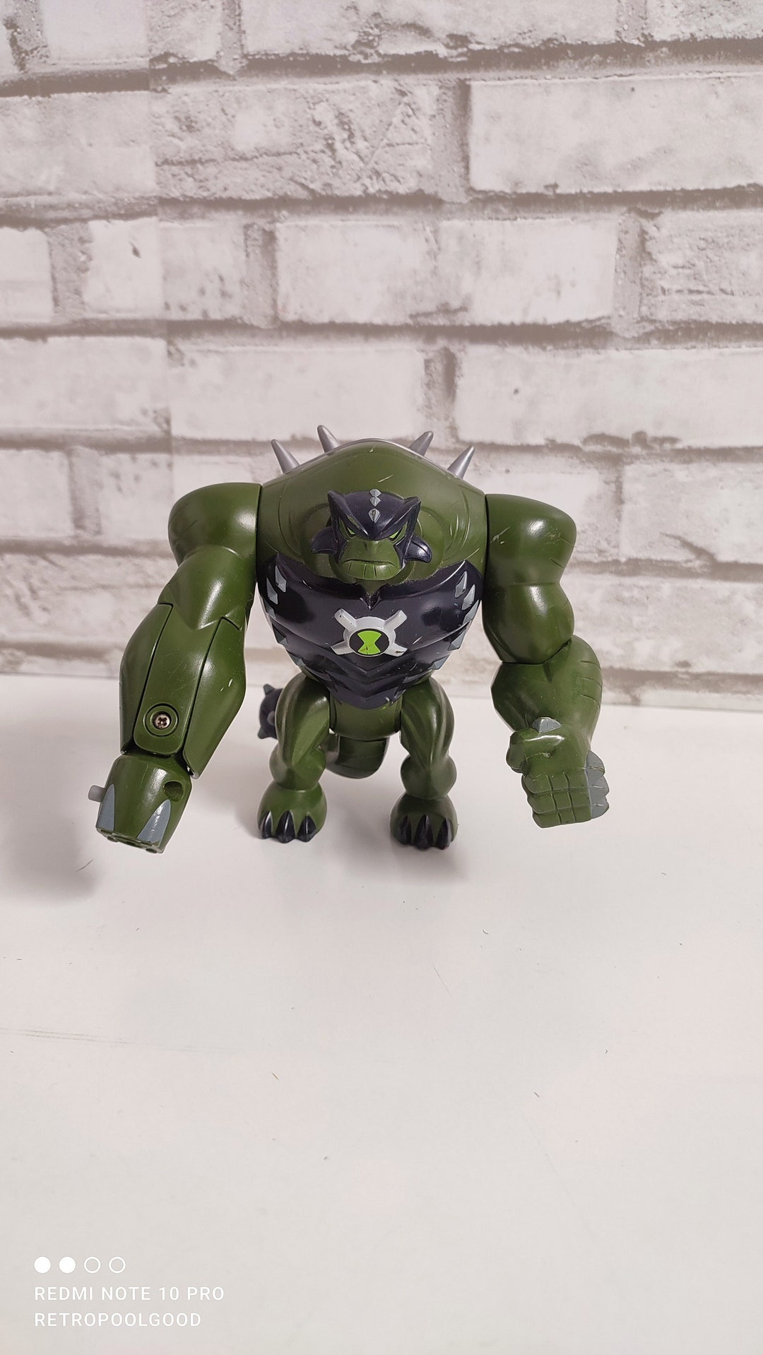 BEN 10 Ultimate Humungousaur DNA Alien Heroes Complete W/missile & Tail ...