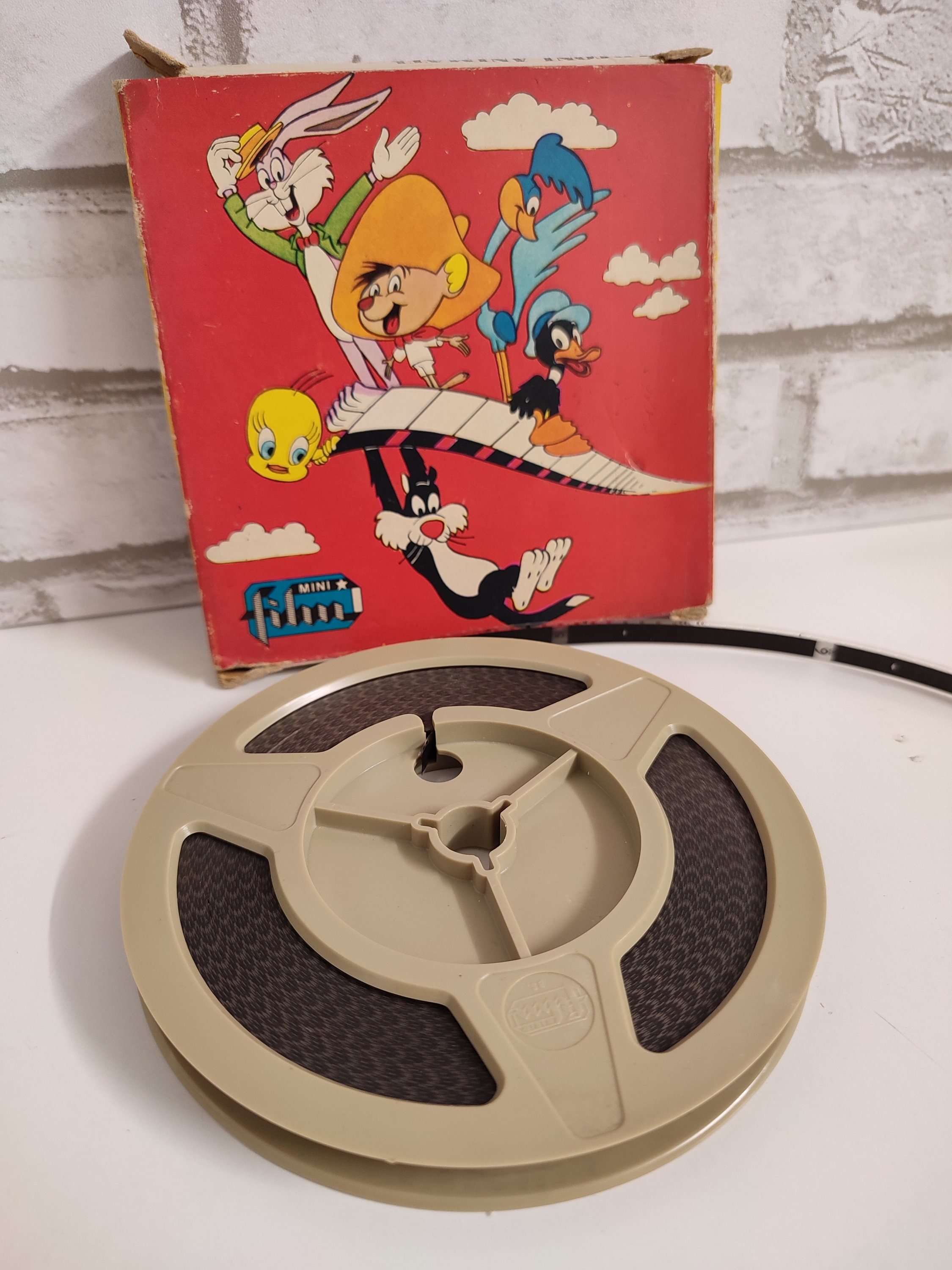 Cartoon Animated LOONEY TUNES 8mm Vintage Film Super 8 - Etsy