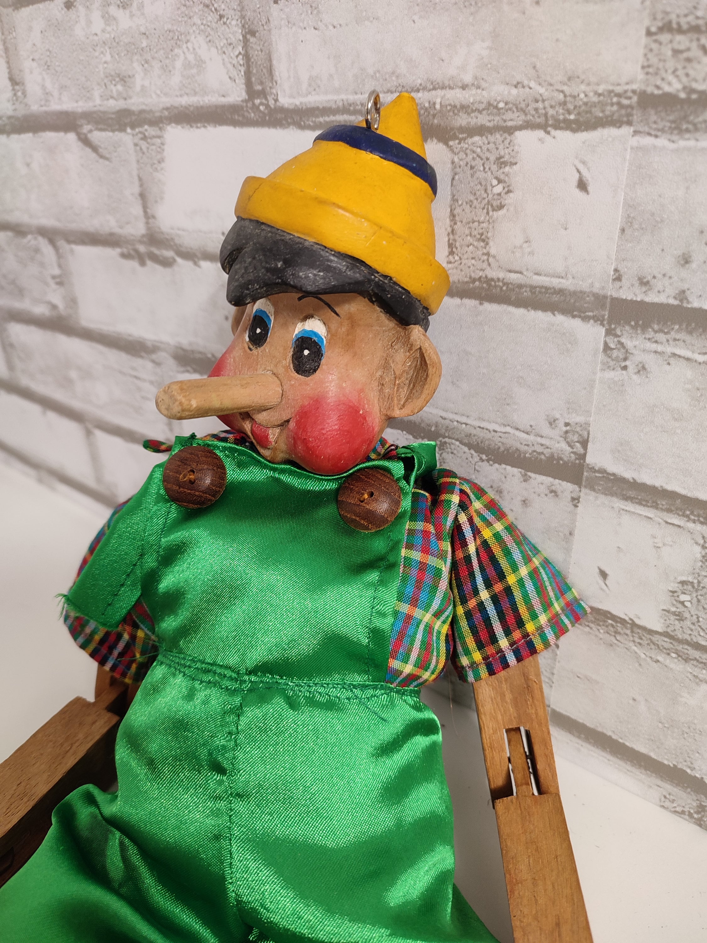 Pinocchio Marionette Puppet Pinocchio Wooden Hand Curved - Etsy