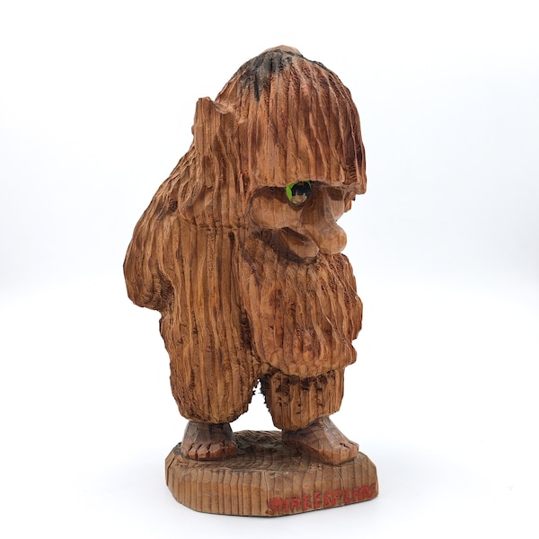 Wooden Troll Sculpture - Etsy