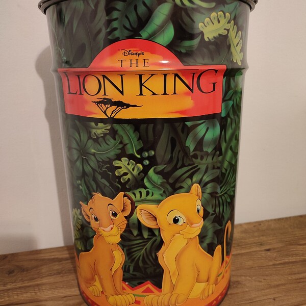 Vintage Trash Can - Etsy