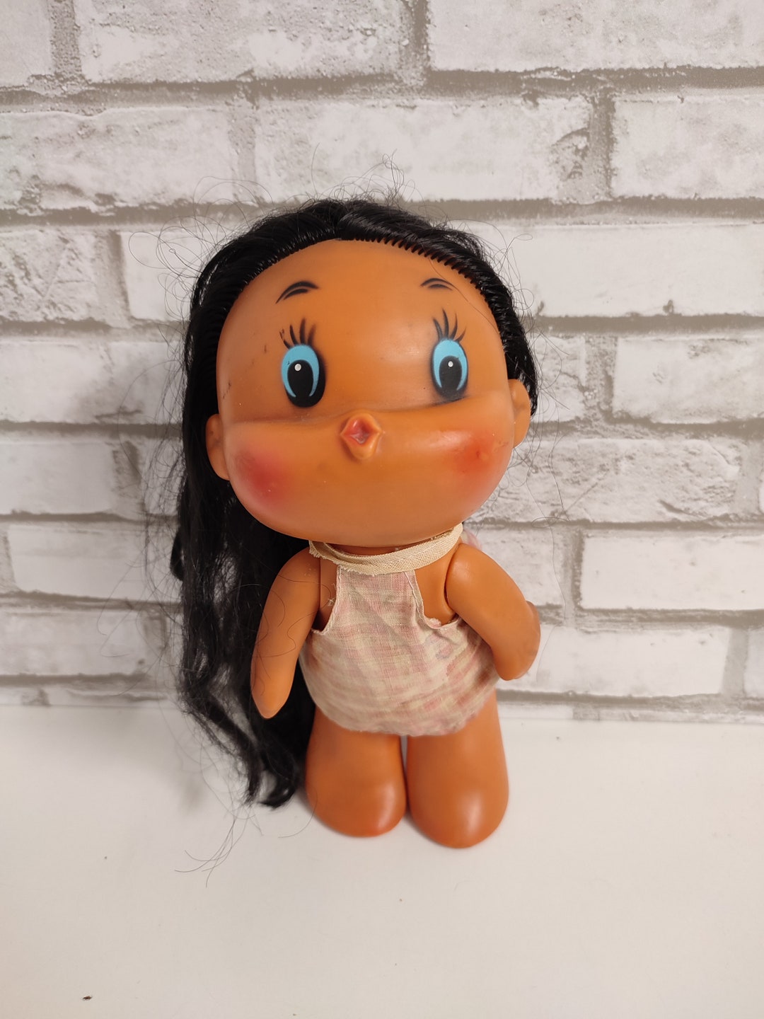 Sekiguchi Kissing Doll, Single Doll, Long Hair Doll, Retro Fashion ...
