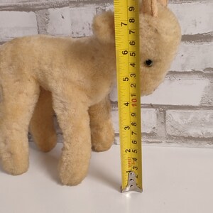 Steiff ? Vintage Mohair Zicky Goat ,sheep, Stuffed Animal Medium Size ...