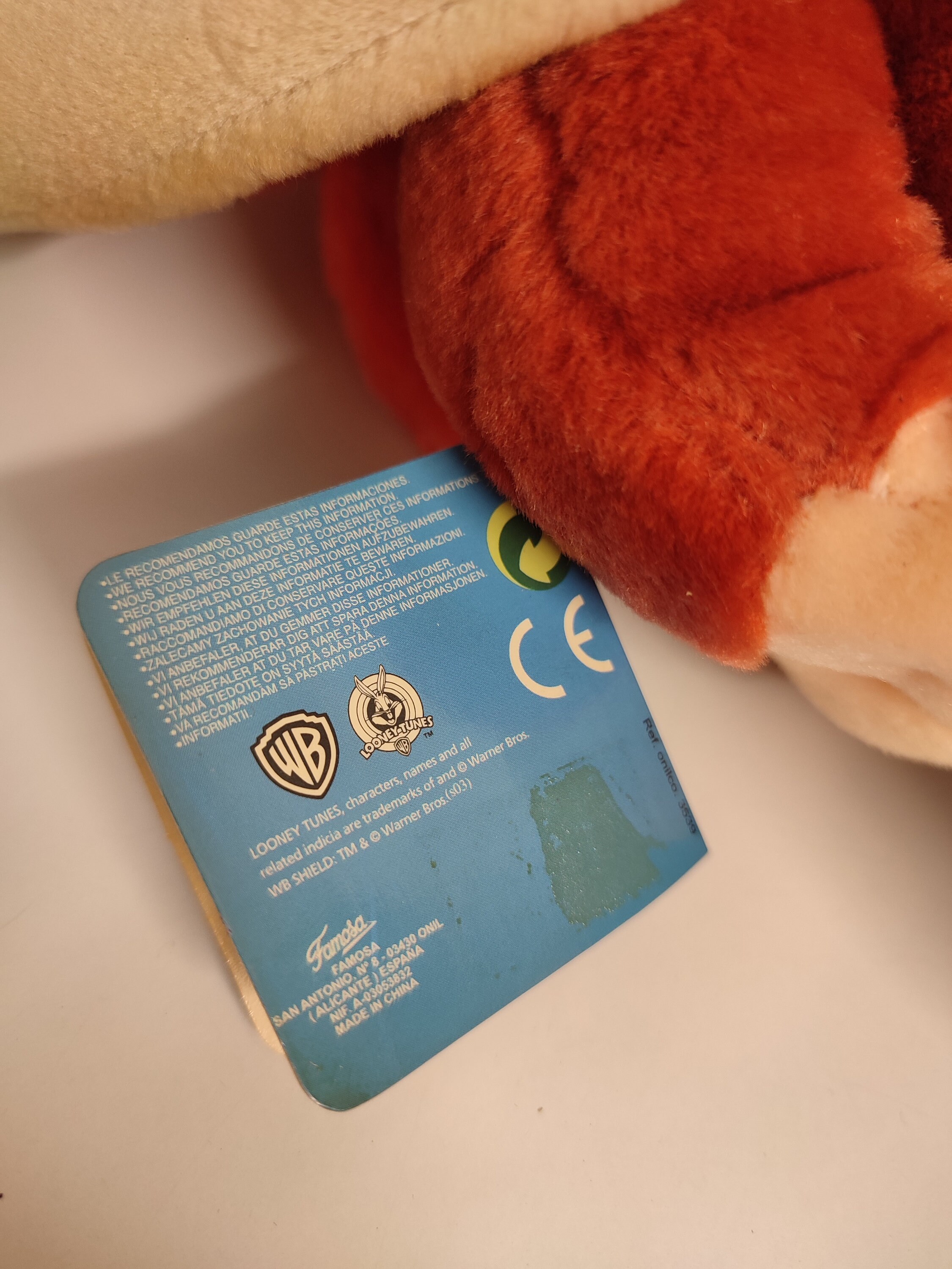 Looney Tunes Yosemite Sam Plush Doll Stuffed Animal, Warner Bros Plush ...