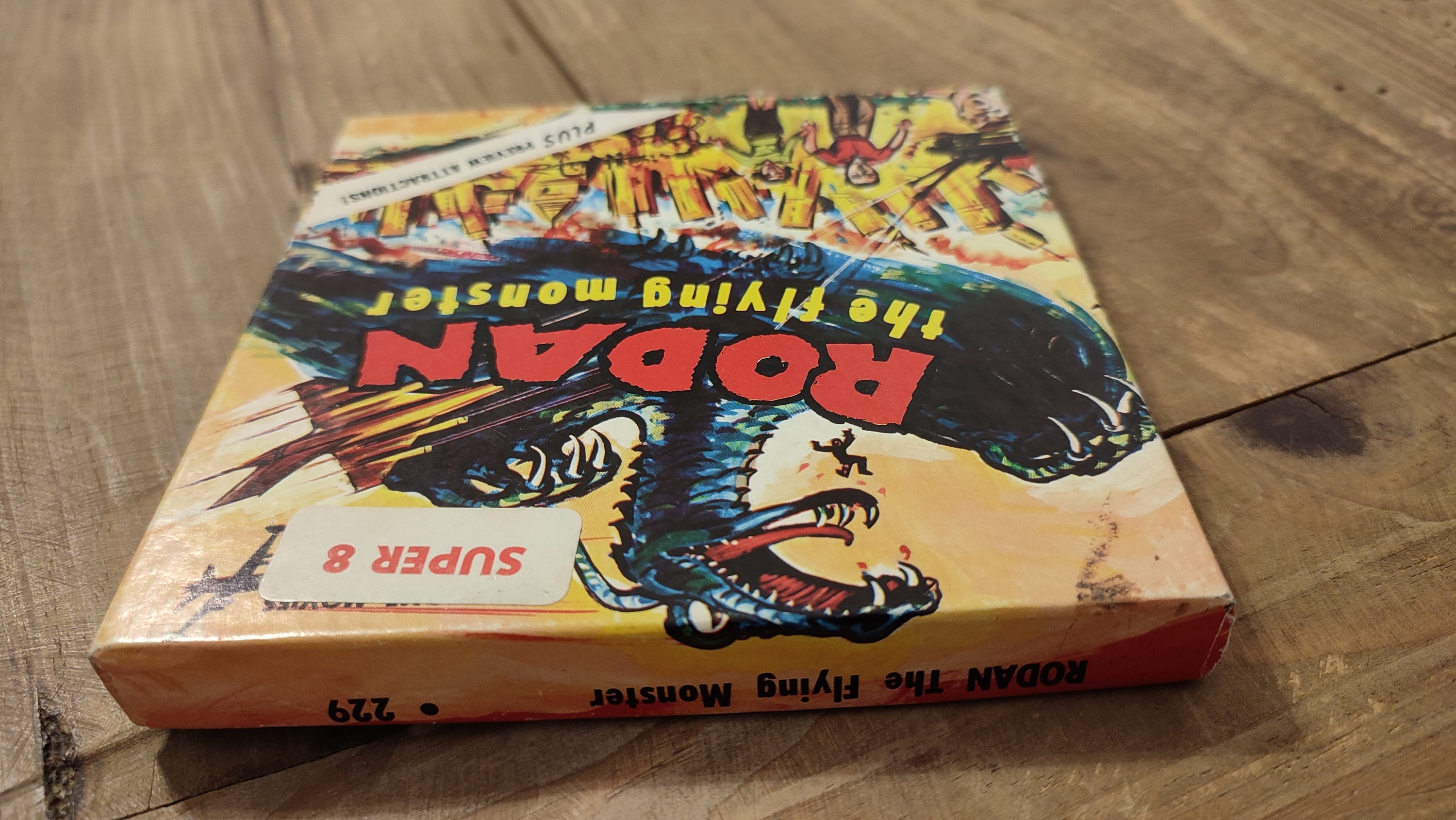 Rodan the Flying Monster Super 8 Film Reel Creature - Etsy