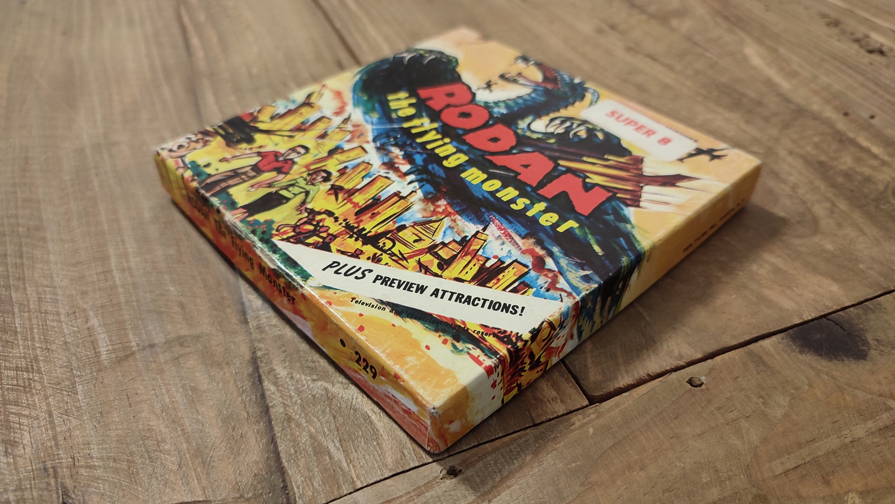 Rodan the Flying Monster Super 8 Film Reel Creature - Etsy