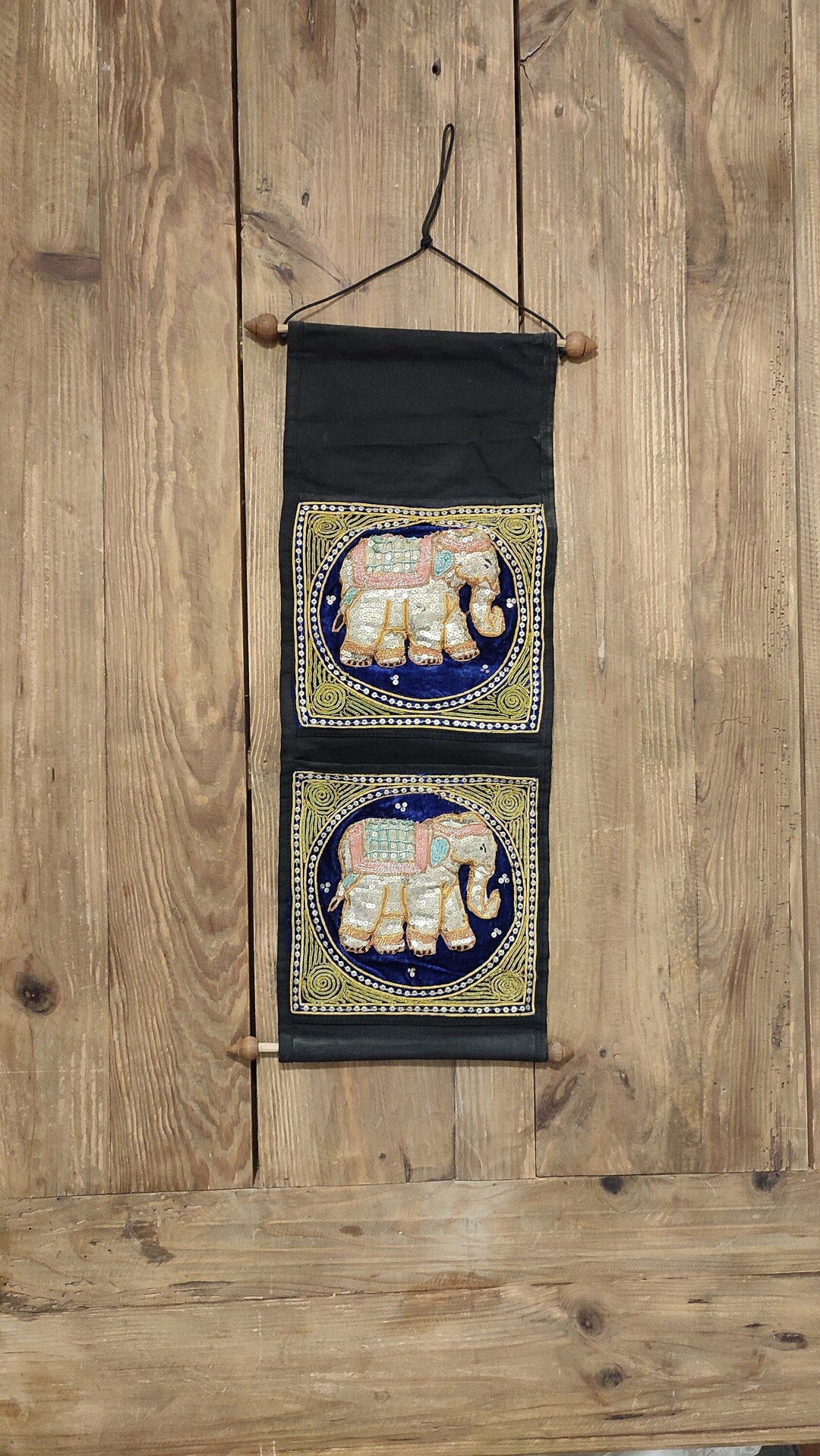 Burmese Antique Kalaga Tapestry From Burma - Etsy