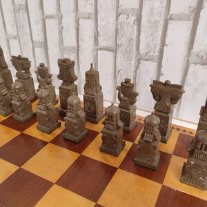 Chess Medieval Set, Russian Board Games, Chess Soviet Chess, Bakelite ...
