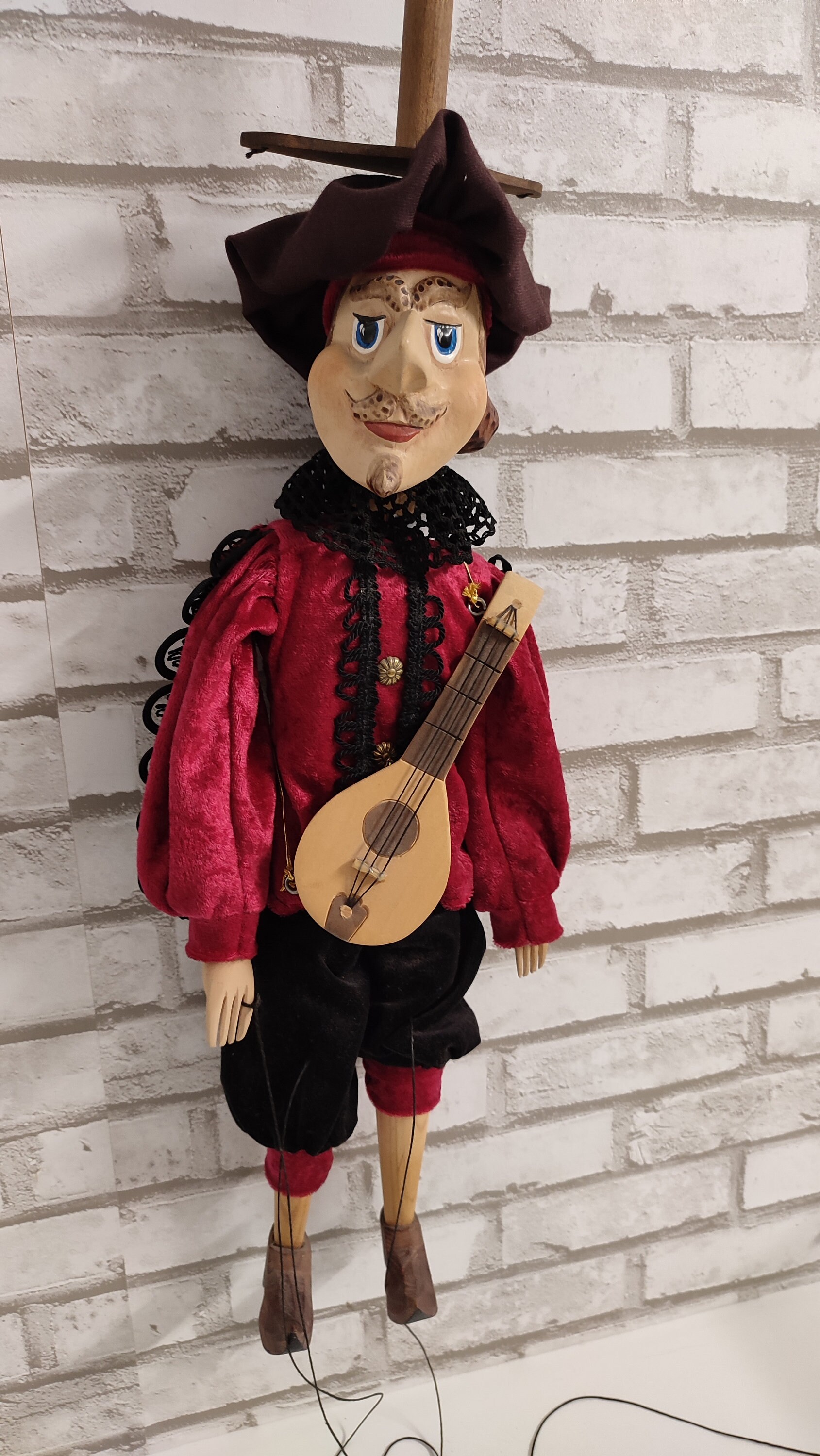 Bard Wooden Puppet Bard Marionette hand Made Bard Bard - Etsy