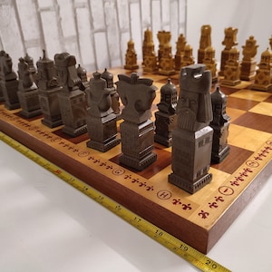 Chess Medieval Set, Russian Board Games, Chess Soviet Chess, Bakelite ...