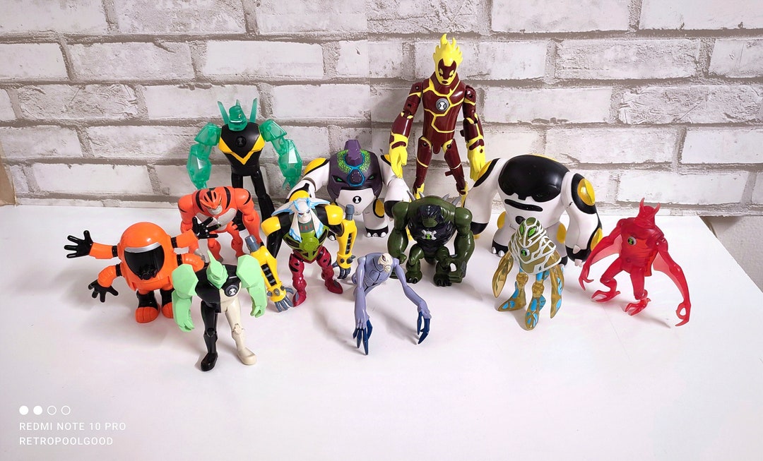 BEN 10 Figure Toy Lot 12 Figure, Ben 10 Figure - Etsy
